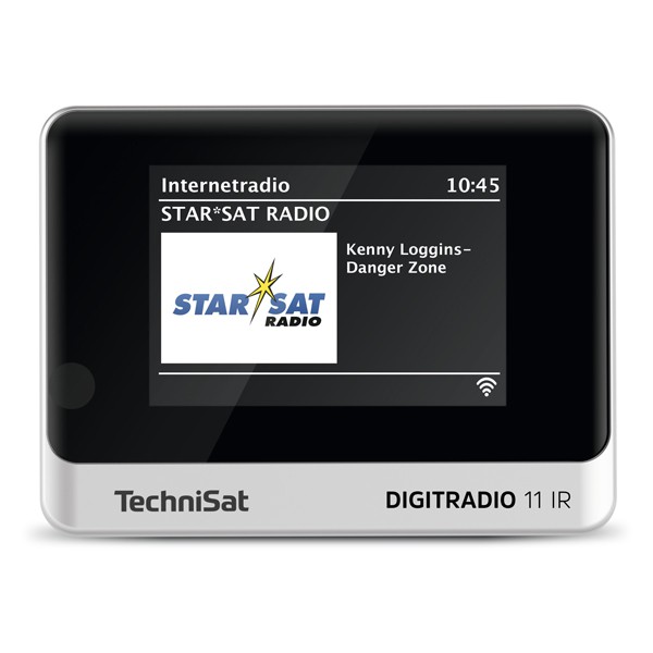 TECH-DIGITRADIO11IR-schwarz/silber